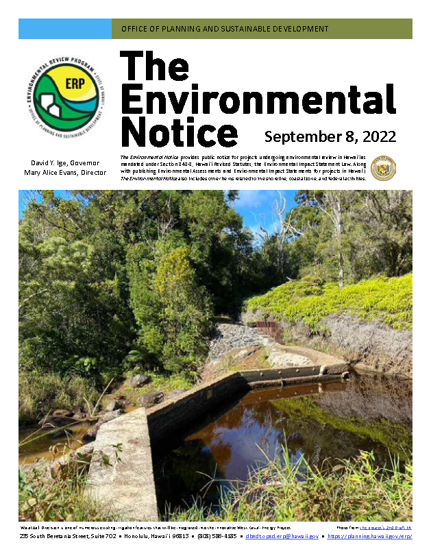 Environmental Review Program