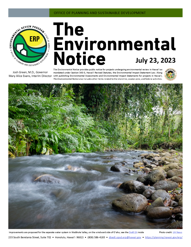 Environmental Review Program