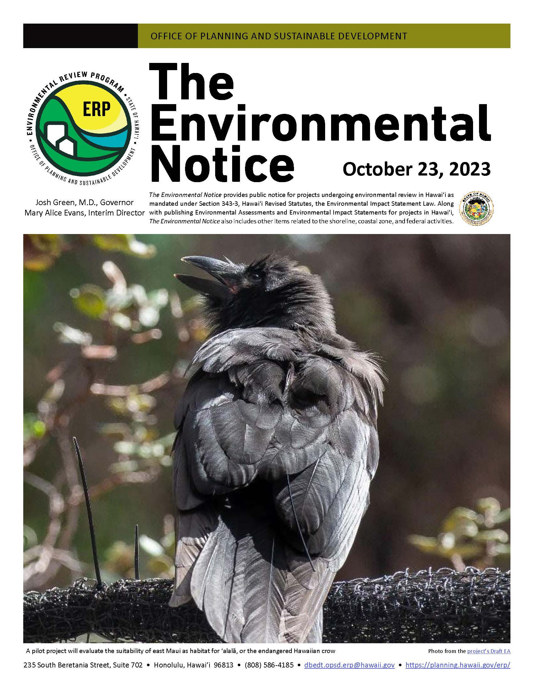 Environmental Review Program