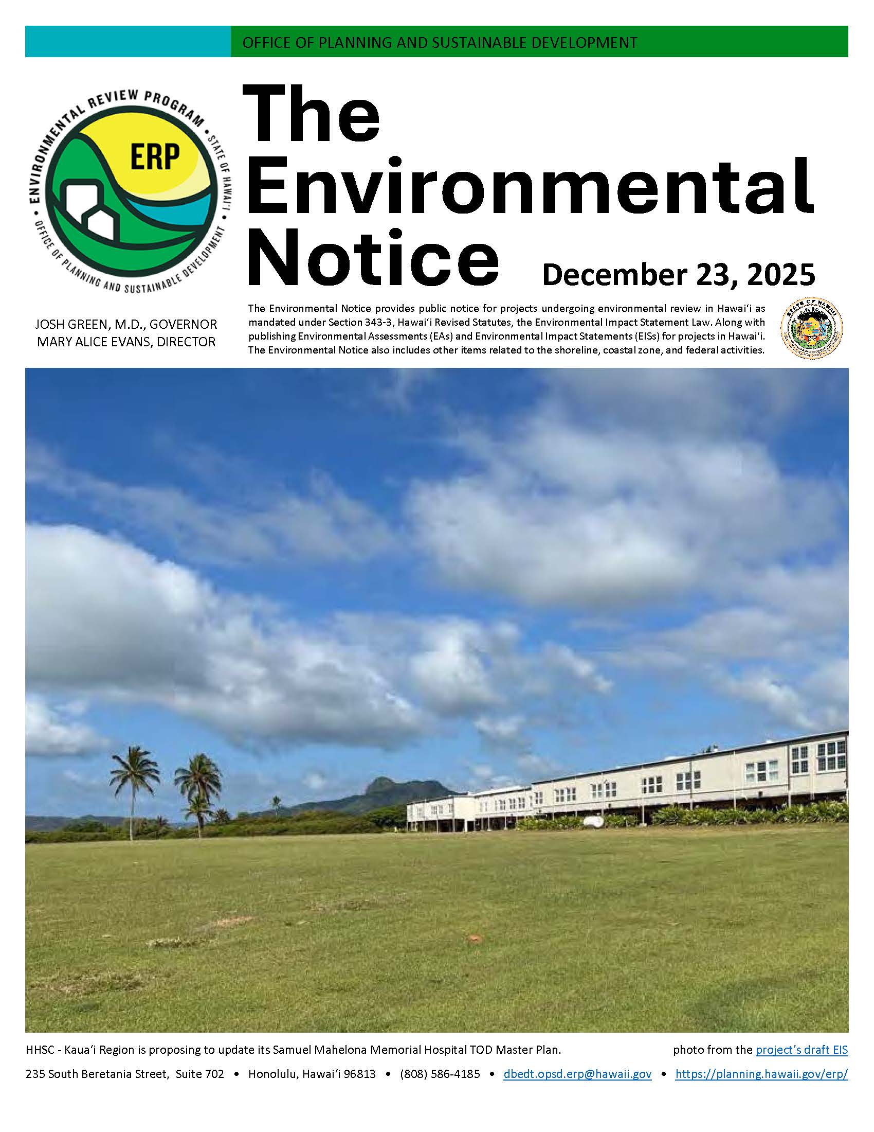 Environmental Review Program