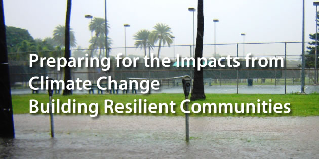 Office of Planning and Sustainable Development | Adapting to Climate Change